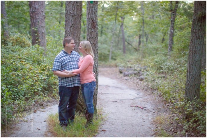 Stephanie & Tom [Parvin State Park Elmer, NJ Engagement Photographer ...