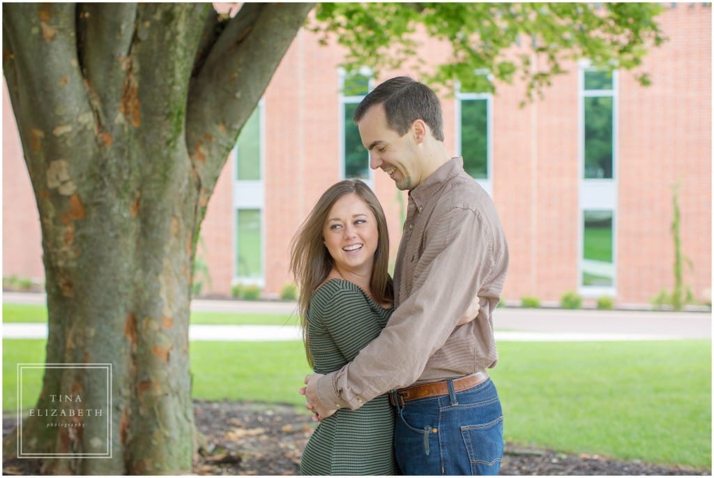 Megan & Brandon [York College York, PA Engagement Photographer] | Tina ...