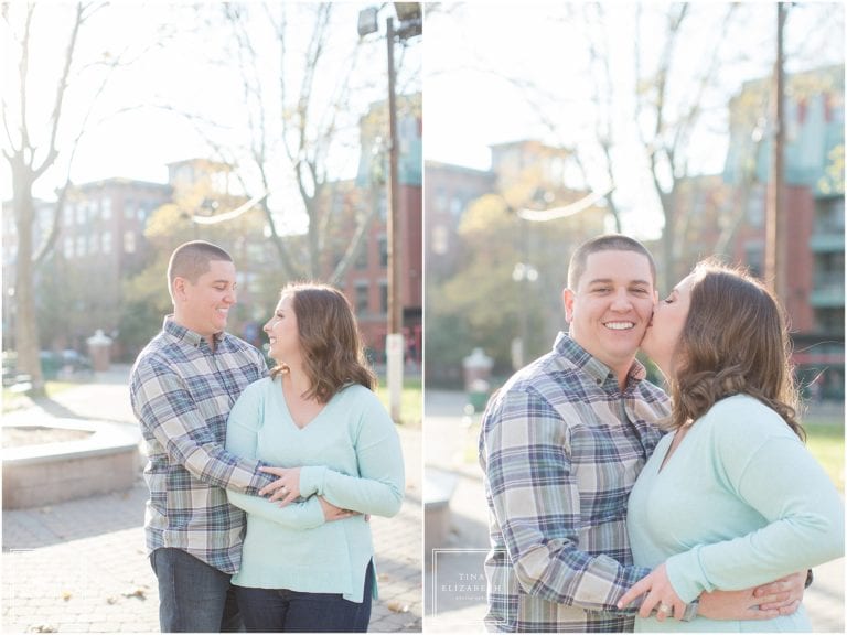 Amanda & Patrick [Hoboken, NJ Engagement Photographer] | Tina Elizabeth ...