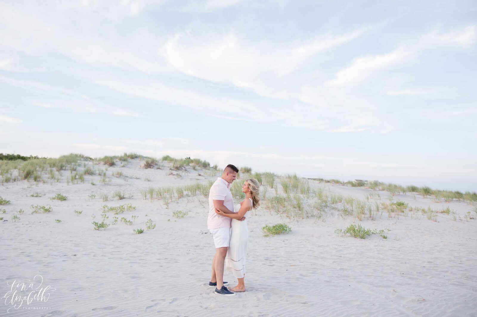 Megan & Andrew [Sea Isle Engagement Session] | Tina Elizabeth Photography