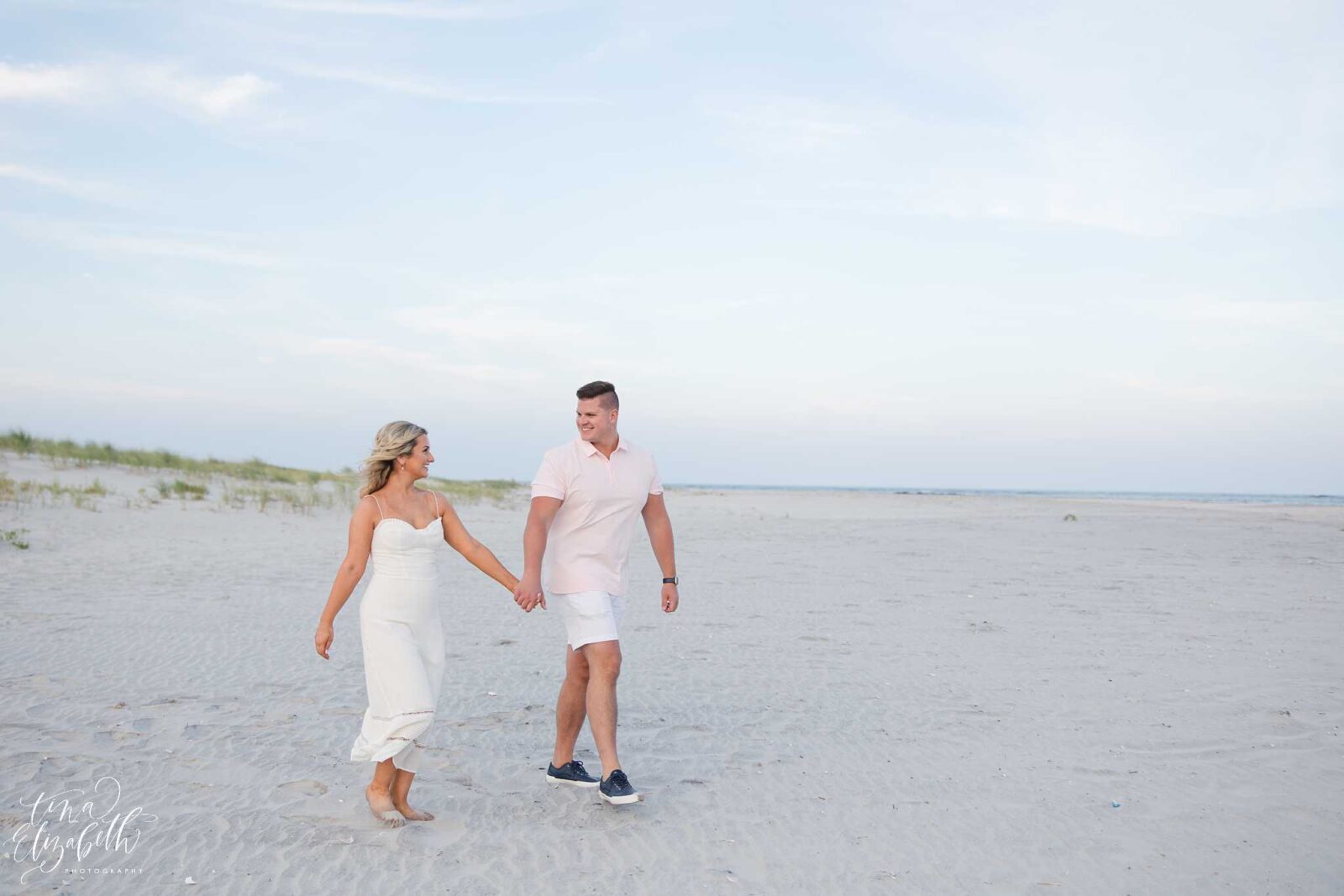 Megan & Andrew [Sea Isle Engagement Session] | Tina Elizabeth Photography