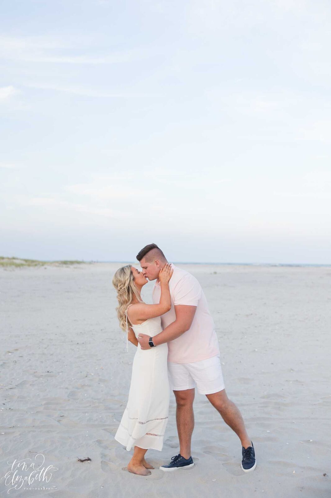Megan & Andrew [Sea Isle Engagement Session] | Tina Elizabeth Photography