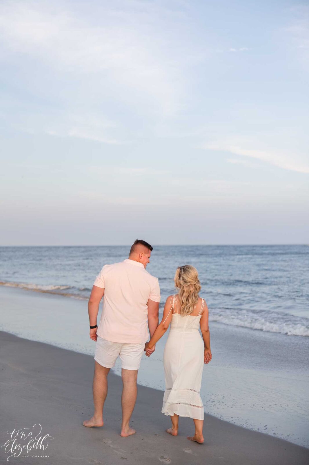 Megan & Andrew [Sea Isle Engagement Session] | Tina Elizabeth Photography